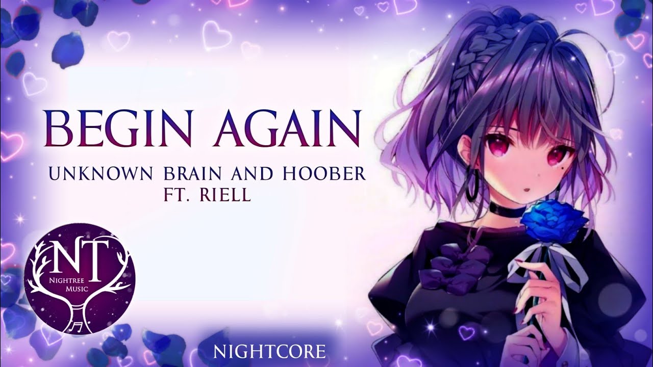 Nightcore - Begin Again (Lyrics) - YouTube