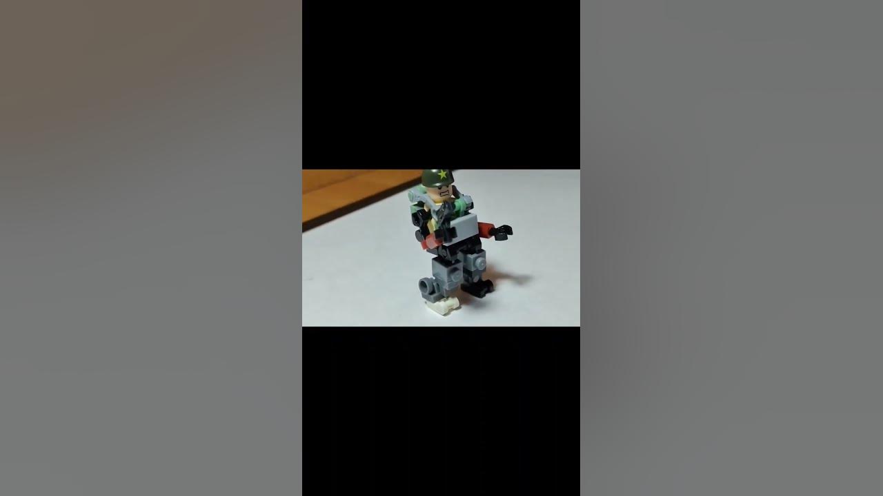 киборг из лего - YouTube