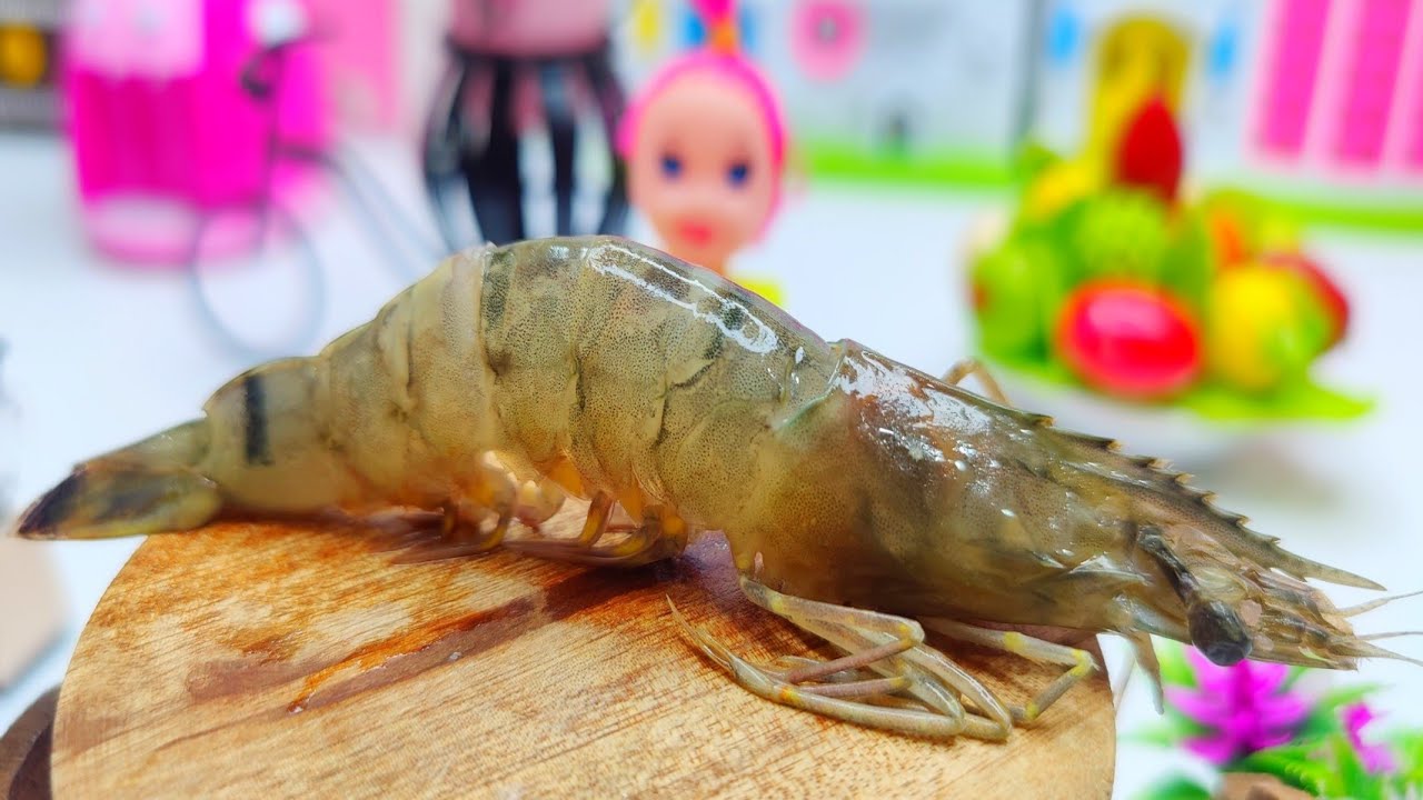 Delicious Miniature Shrimp Tempura Recipe | Perfect Miniature Cooking ...