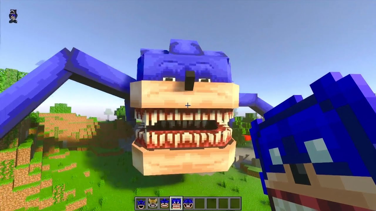 Shin Sonic Tapes Addon MCPE in Minecraft Bedrock - YouTube