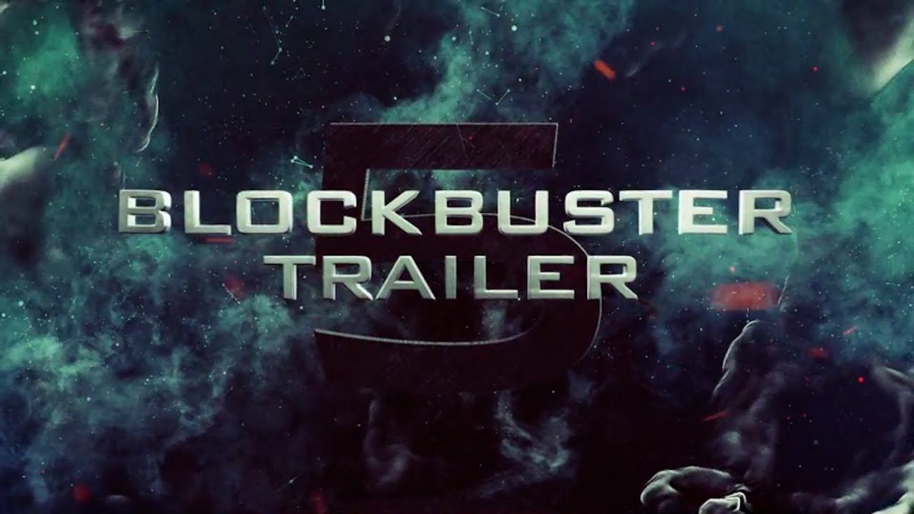 Template editável After Effects trailer de filmes, Blockbuster Trailer ...