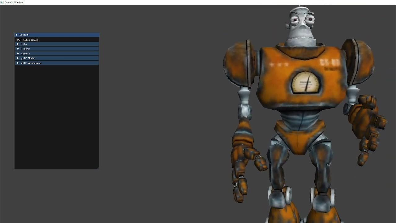 Implementing skeletal animation in OpenGL - YouTube