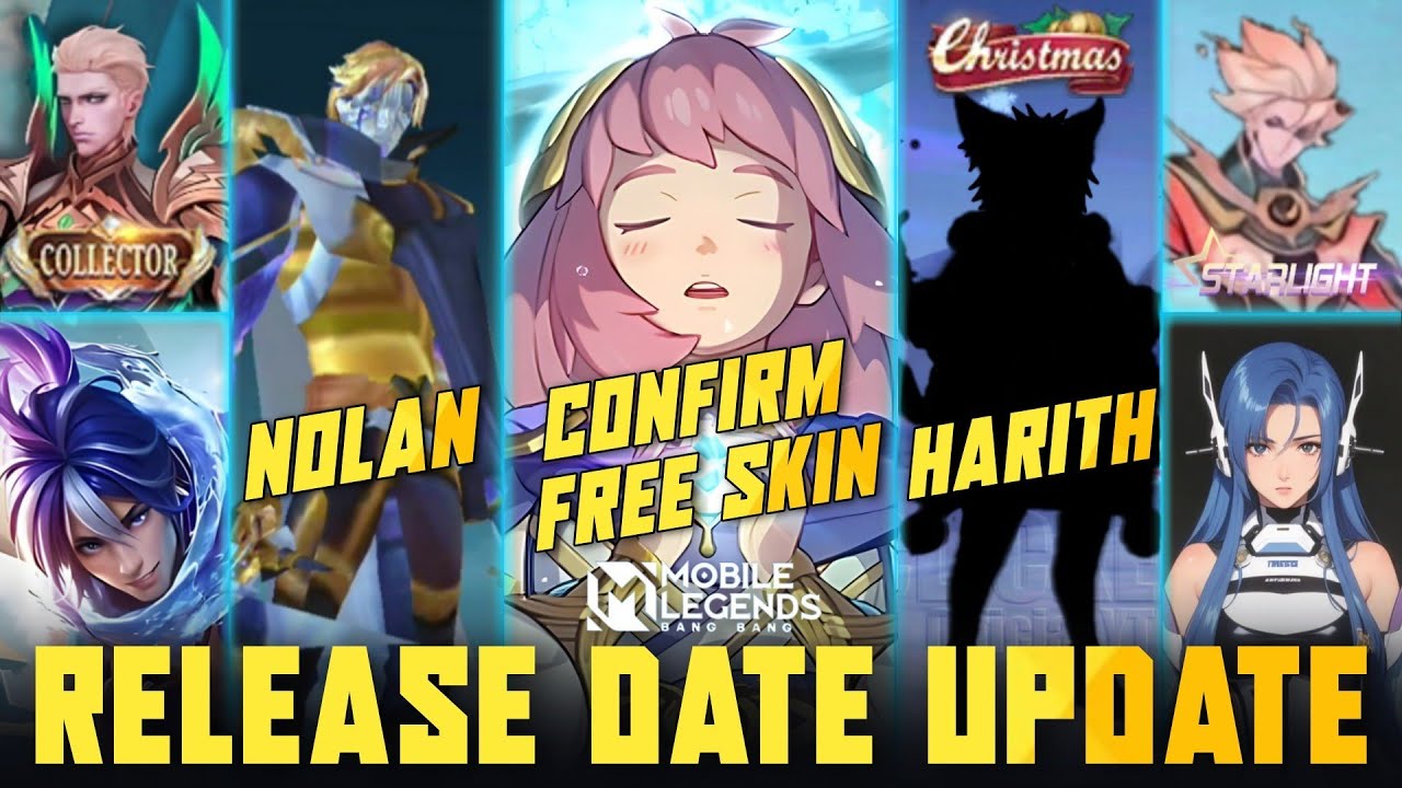 MLBB RELEASE DATE UPDATE - NOLAN & HARITH NEW SKIN | SEPTEMBER ...