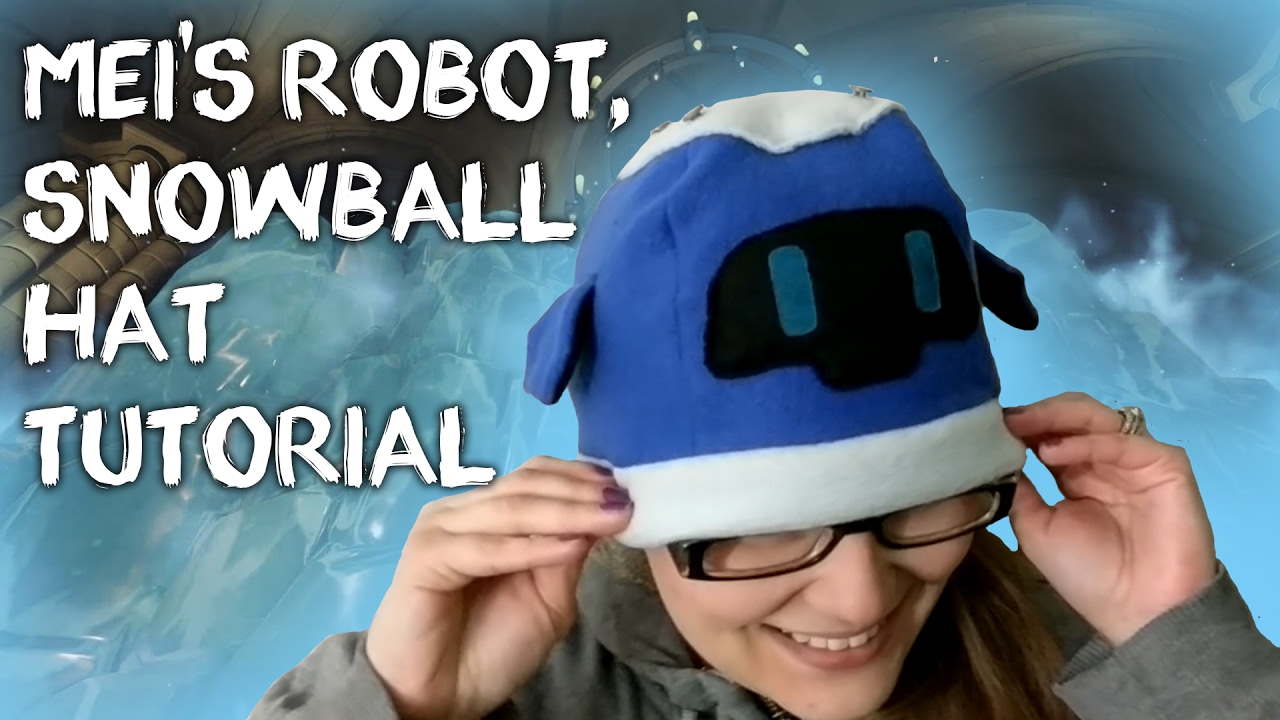 Overwatch Mei's Robot: Snowball Hat Tutorial - YouTube