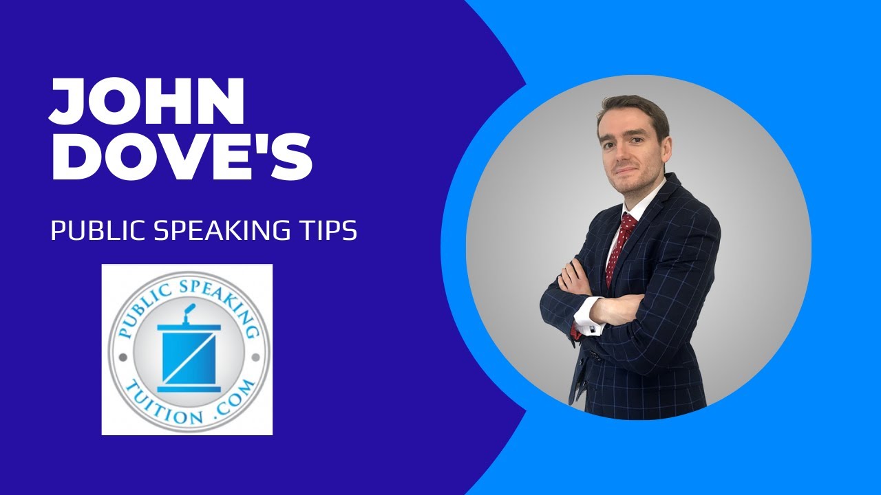 John Dove's Public Speaking Tips 24.01.2023 - YouTube