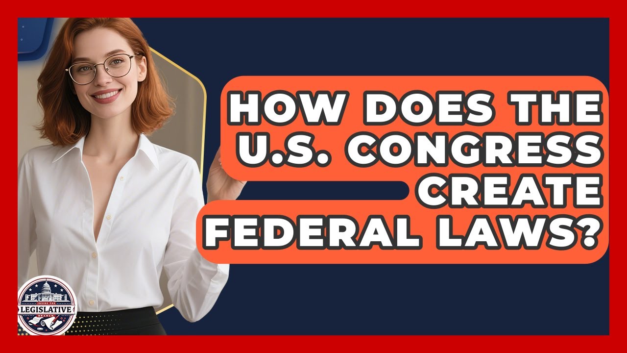 How Does the U.S. Congress Create Federal Laws? | Inside the ...