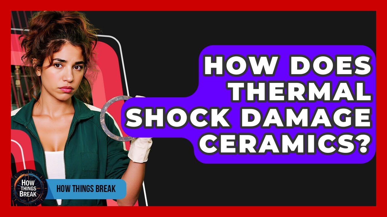 How Does Thermal Shock Damage Ceramics? - How Things Break - YouTube
