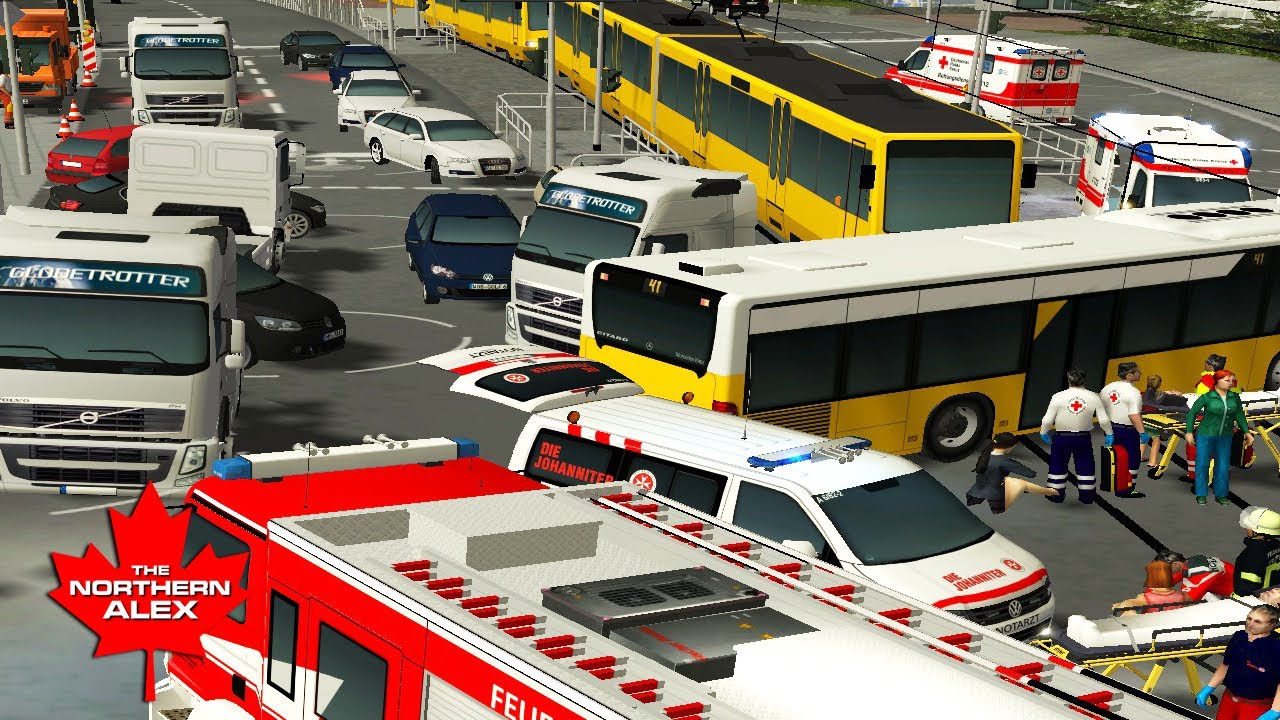 ~ Emergency 4 #698 ~ Stuttgart Mod ~ I have never seen more traffic ...