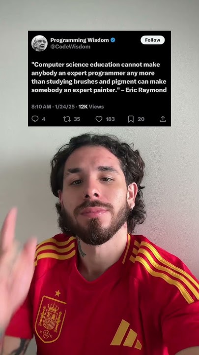 Why a CS Degree Won’t Make You a Great Programmer! - YouTube