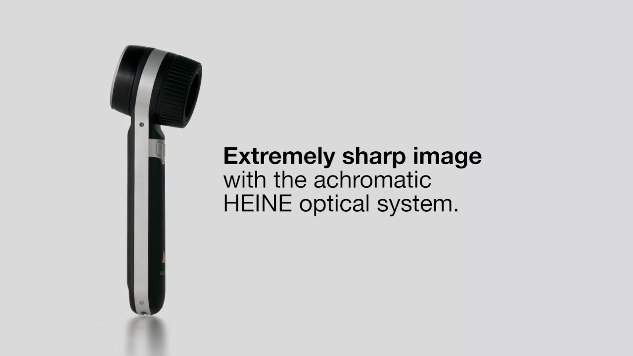 HEINE DELTA 30 Dermatoscope — Feature Overview - YouTube
