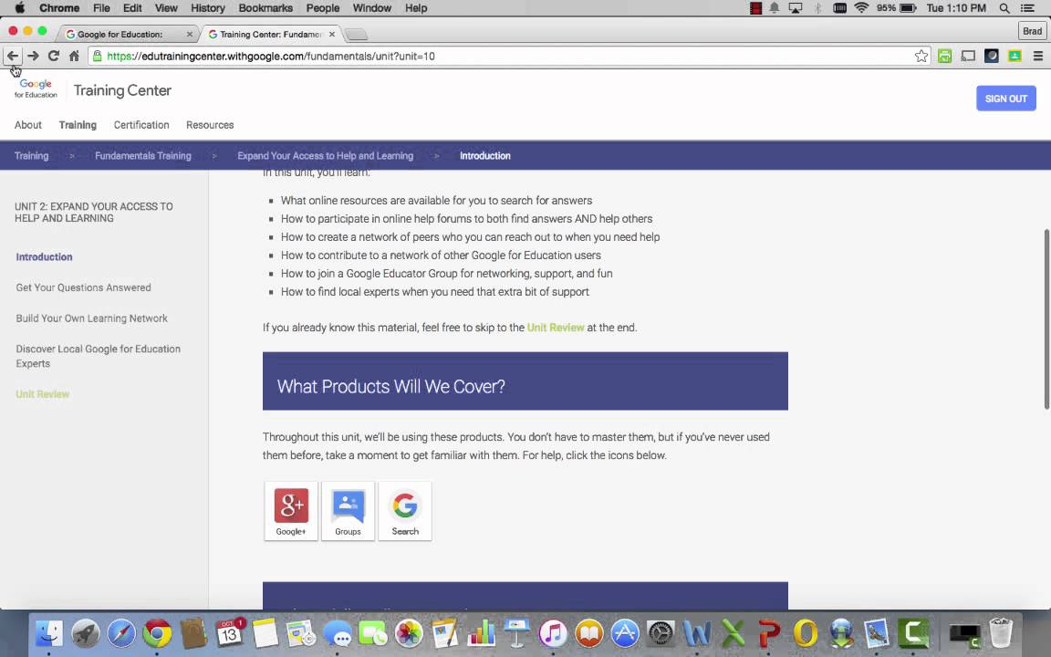 Google Educator Certification Process - YouTube