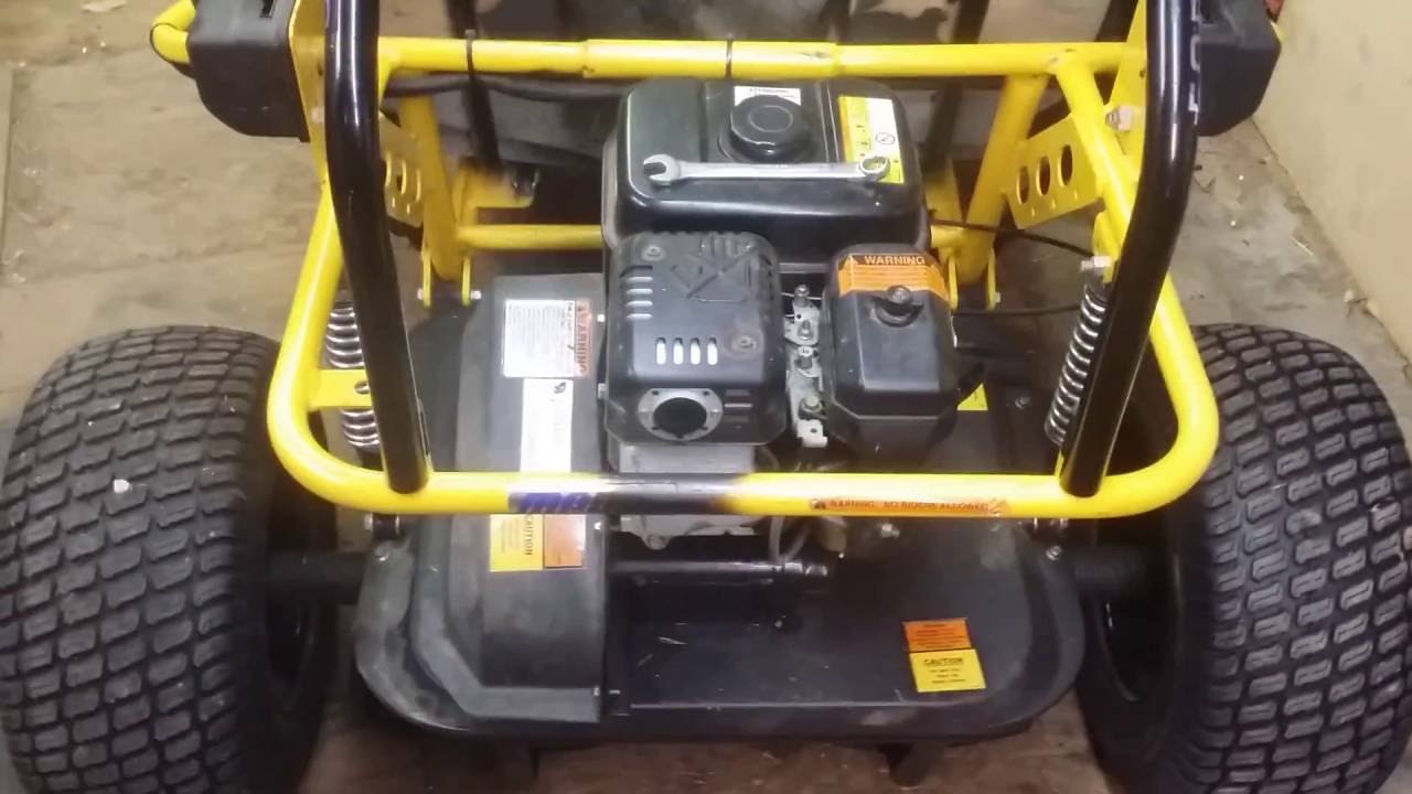 Go cart oil change - YouTube