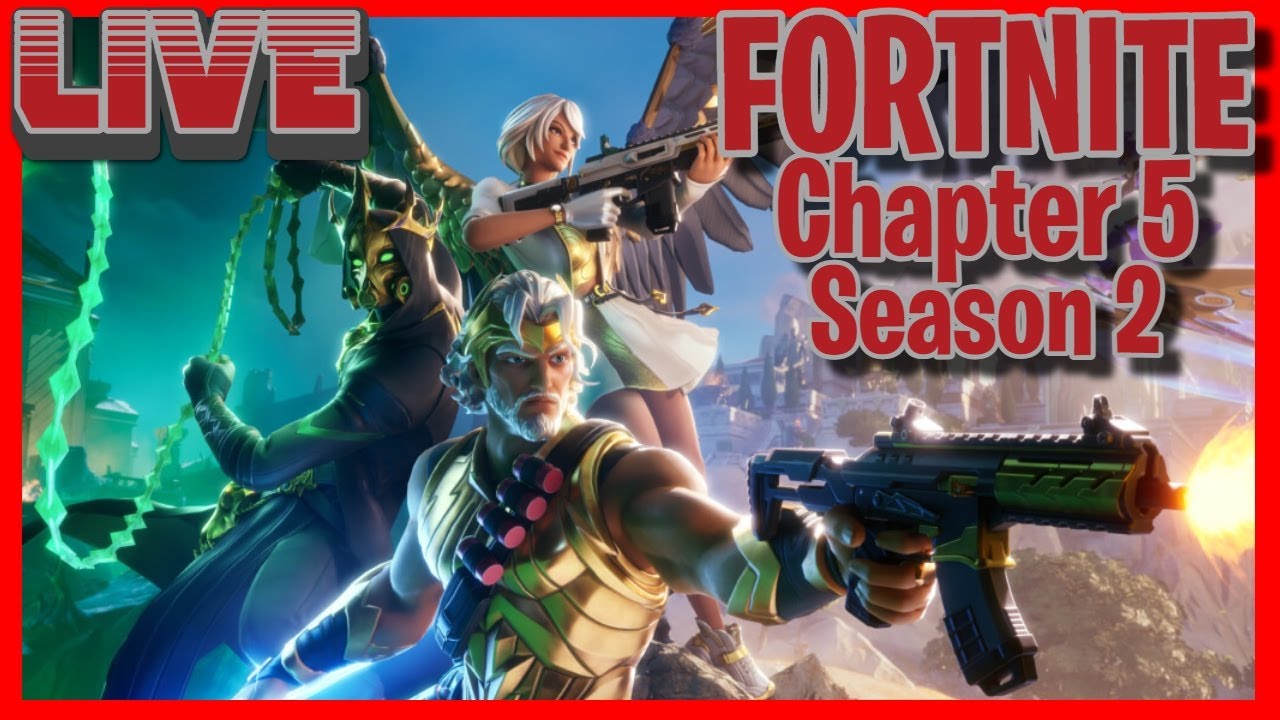 🔴CHAPTER 5 - SEASON 2 LIVE! 🎮 FORTNITE 🔴 (Discovering the New Season ...