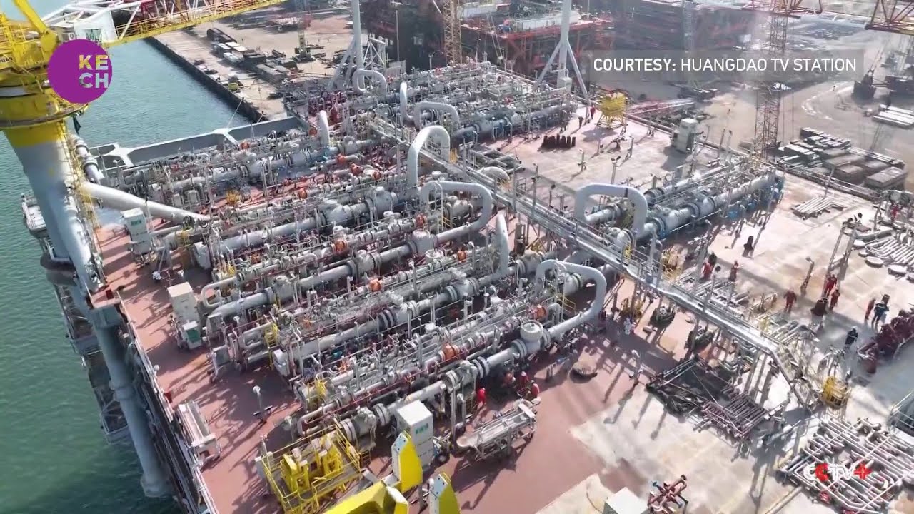 China Delivers World's Largest Offshore Oil Platform to Saudi Arabia's ...
