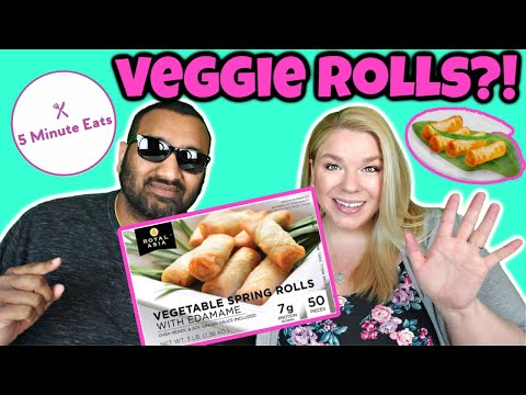 Costco Royal Asia Vegetable Spring Roll With Edamame Review
