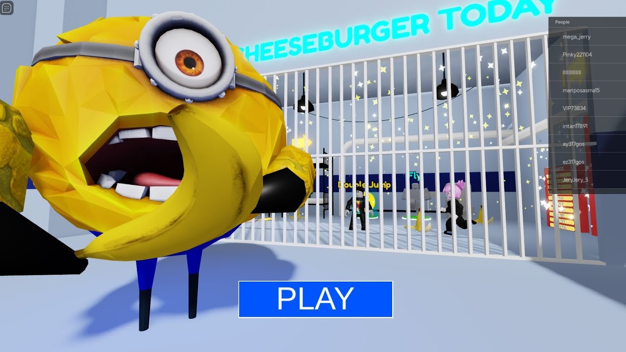 DESPICABLE ME 4 BARRY'S PRISON RUN (OBBY) - YouTube