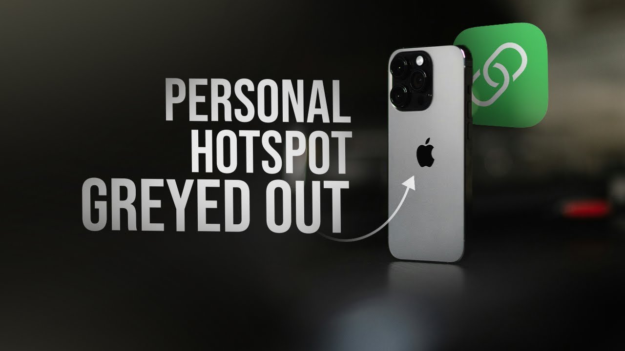 How to Fix Personal Hotspot Greyed Out on iPhone (tutorial) - YouTube