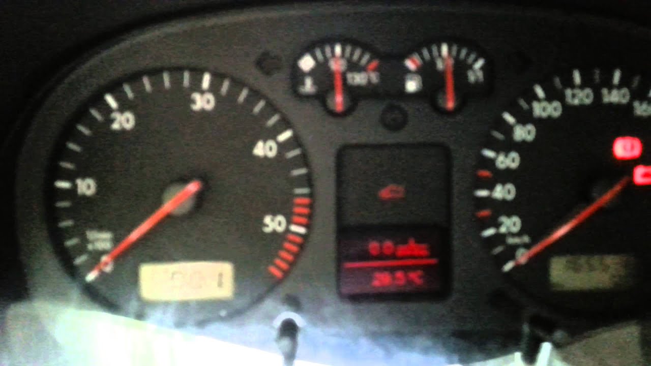 Golf 4 dashboard problem - YouTube