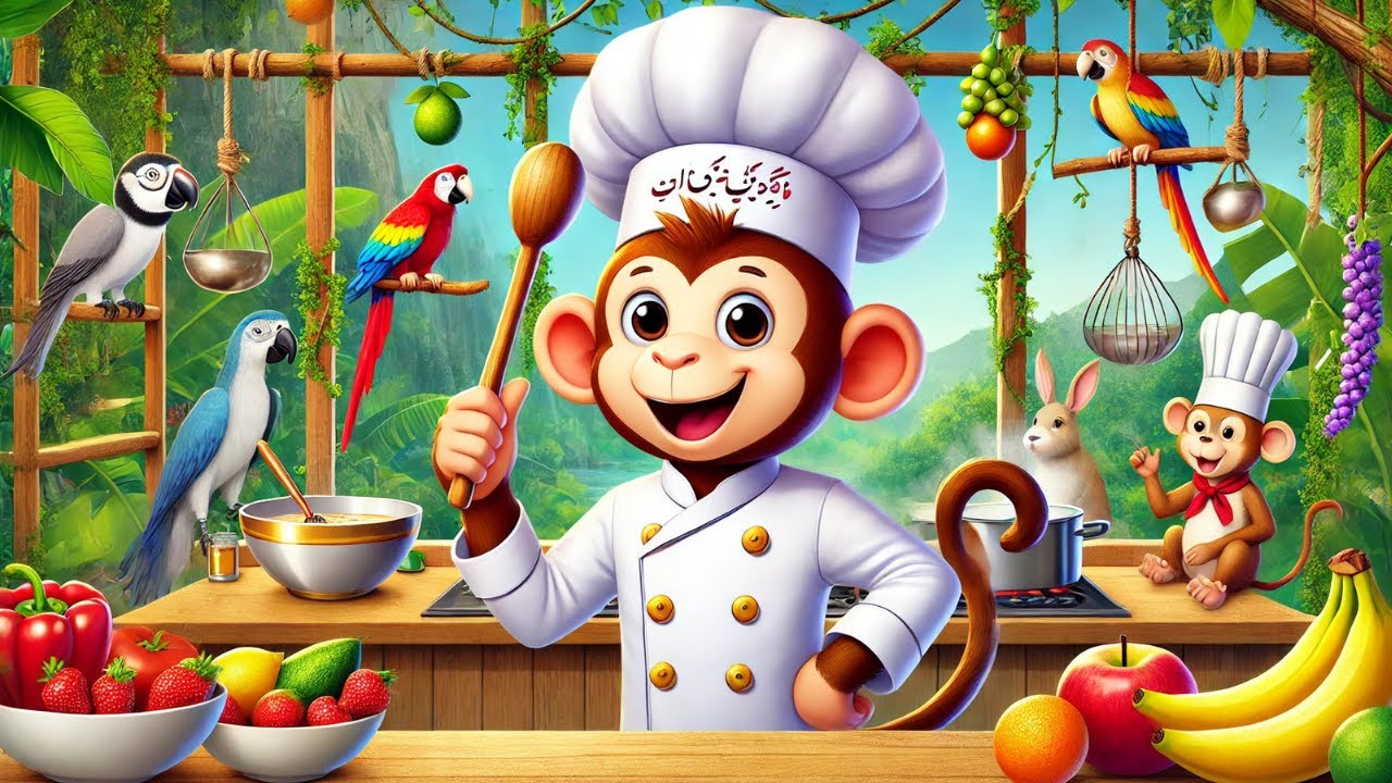 Chef Chimp's Cooking Show: Monkey Masters the Art of Baking Cookies! - YouTube