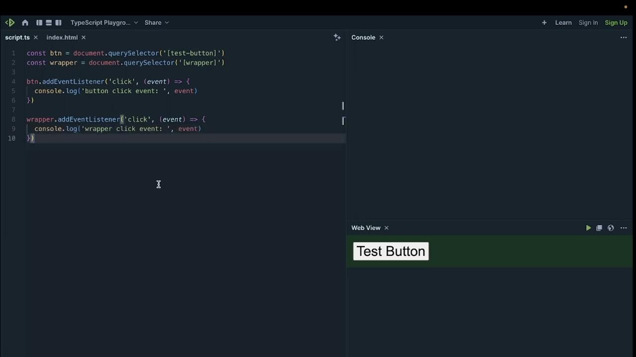 Javascript Stop Event Javascript Js Html Css Web Programlama Events Stopevent Coding