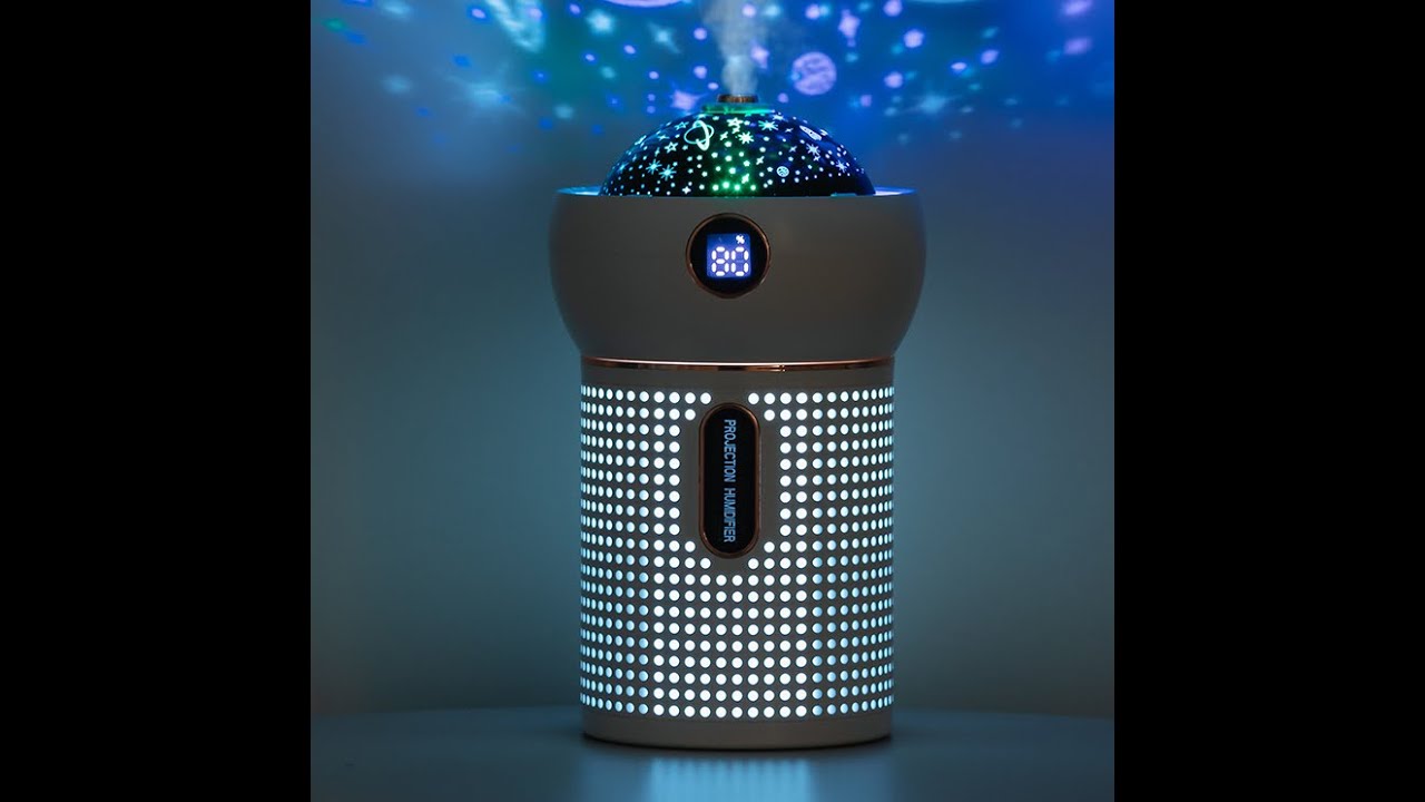 Projector Humidifier | Romantic Night Light | Single Spray Projection ...