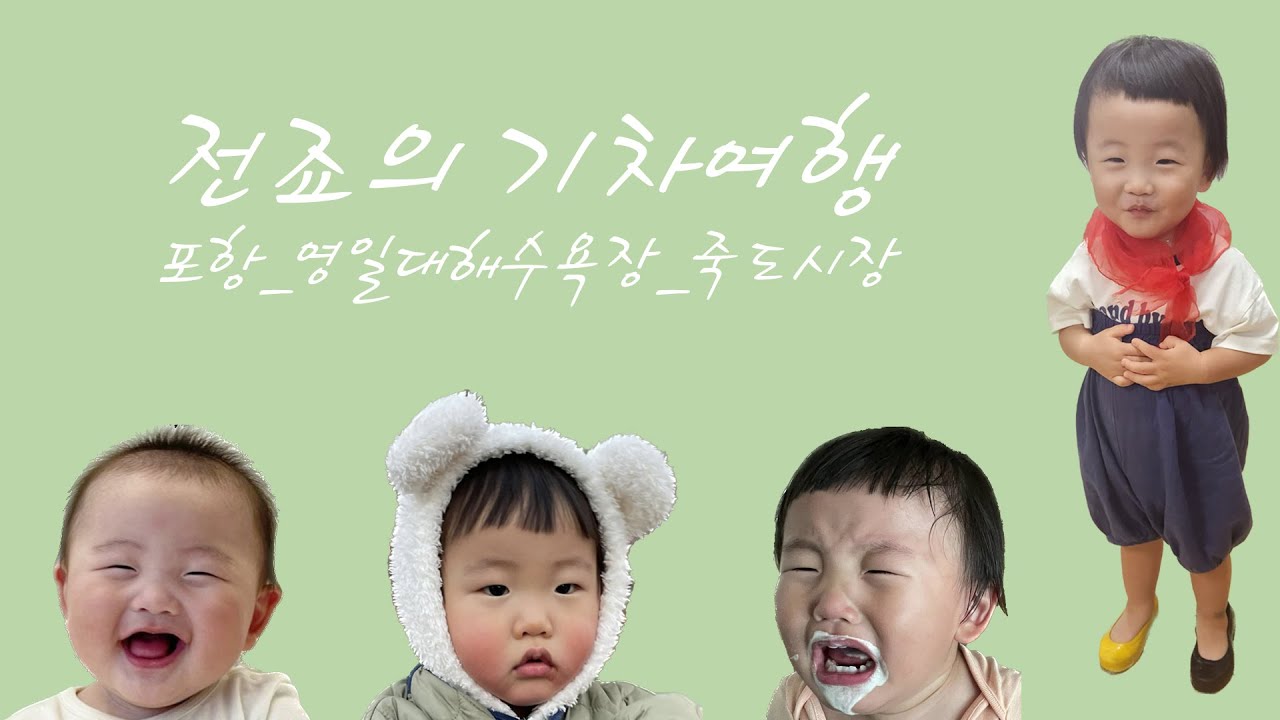 오모리 포항 당일치기 기차여행 대전에서 포항 Ktx 아기와 기차여행 만삭 임산부 기차여행 영일대해수욕장 죽도시장