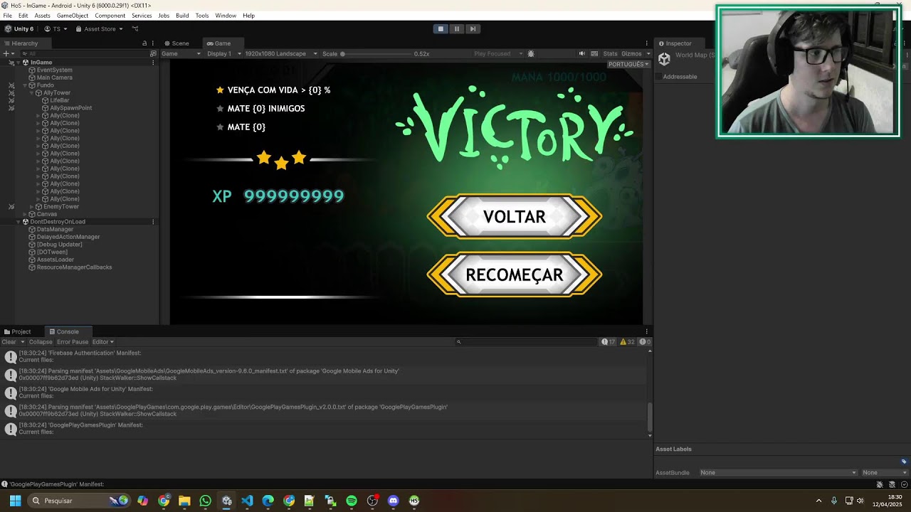 Desenvolvendo HoS - Codando o Game - YouTube