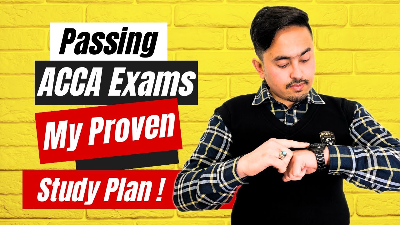 My Proven Study Plan for Passing ACCA Exams! - YouTube