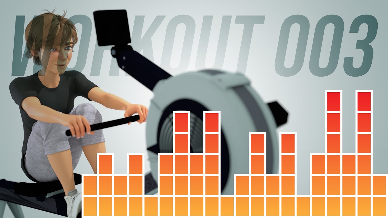 Rowing Workout 003: 20-Minute Short Sharp Steep Intervals - YouTube