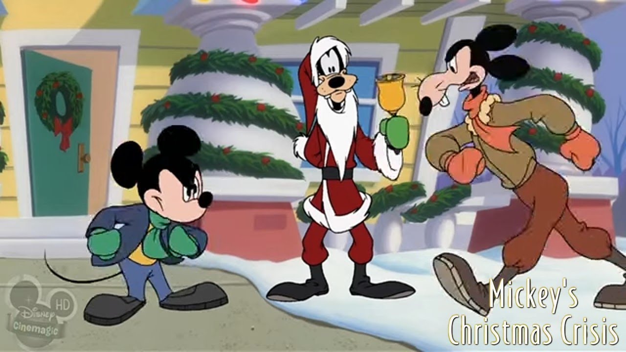 Mickey's Christmas Crisis 2000 Disney Mickey and Mortimer Mouse Cartoon ...