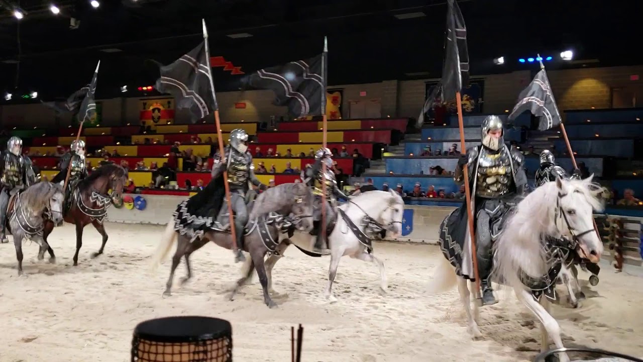 Mid evil times dinner and tournament schamberg Illinois(9) - YouTube