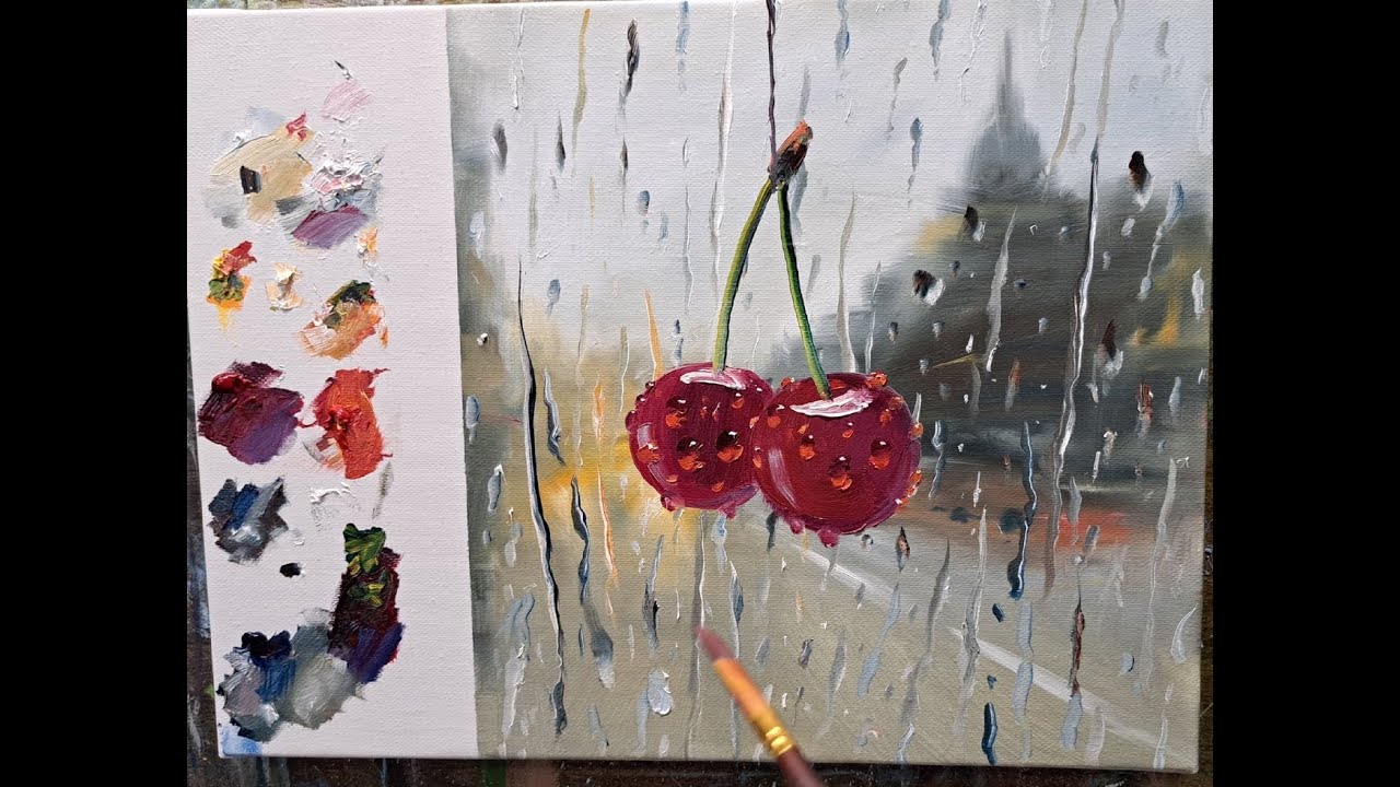 Oil painting Vugar Mamedov - YouTube