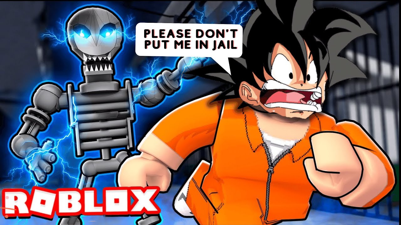 Can Goku Escape ROBLOX WILSON'S PRISON!? (Scary Obby) | Instinct Goku ...