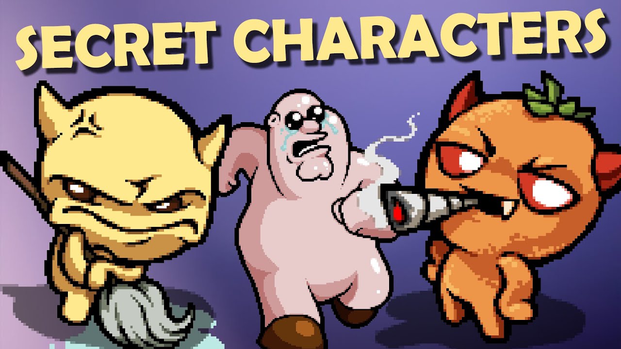Fiend Folio's Secret Characters - The Binding of Isaac - YouTube