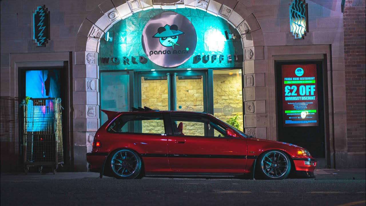 Slammed Static Honda Civic EF | N4sty Media - YouTube