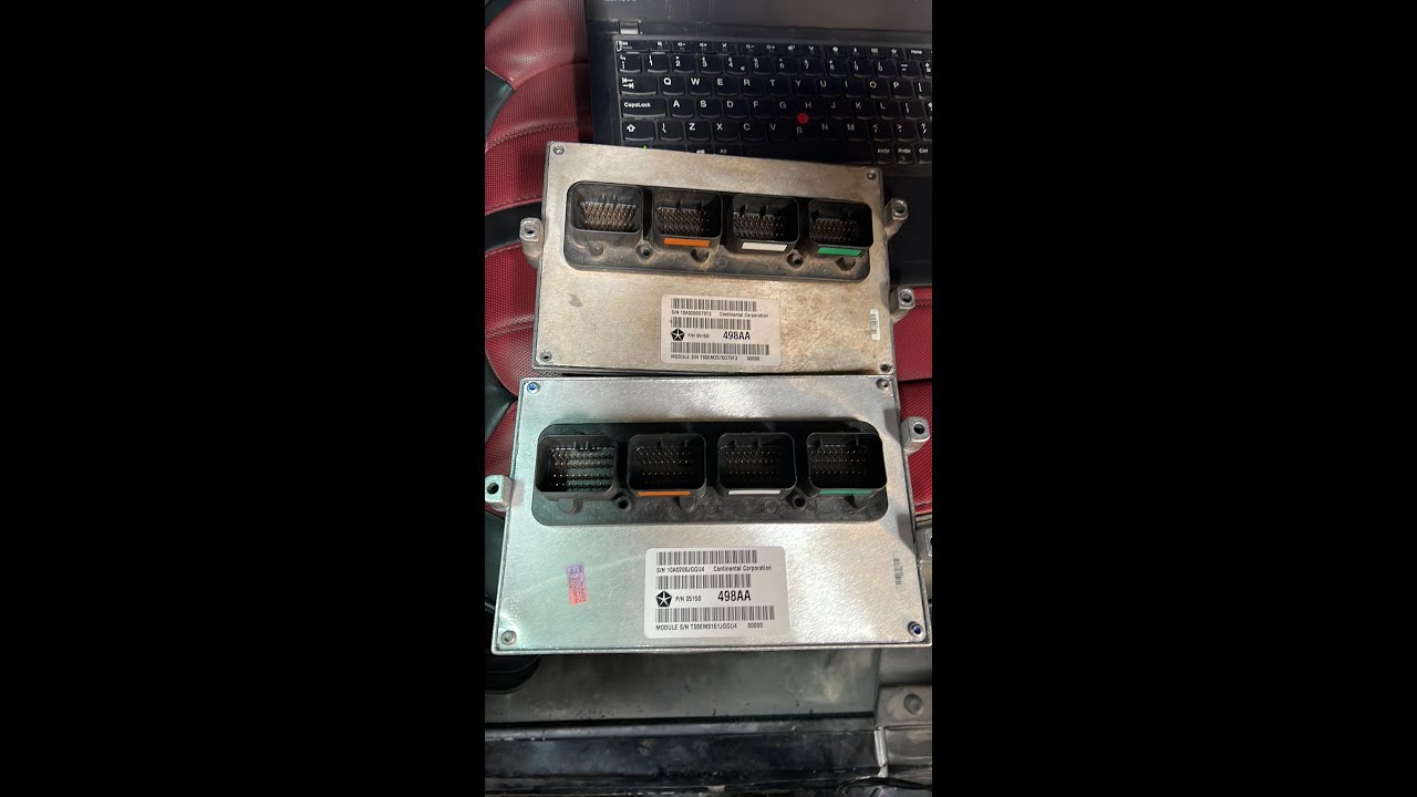 Jeep Wrangler 2010 Replace PCM .Programming online witech 1.0 ,immo off ...