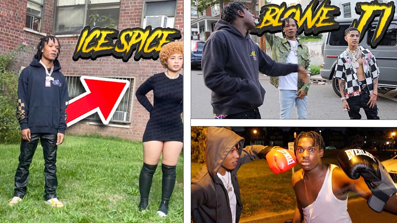 I WENT TO ICE SPICE & BLOVE’S MUSIC VIDEO AND THIS HAPPENED….FT JI ...