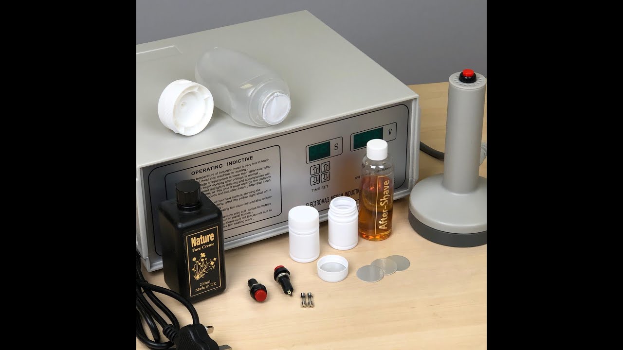 Induction Sealer, Electro Magnetic Sealer, Capping Machine - YouTube