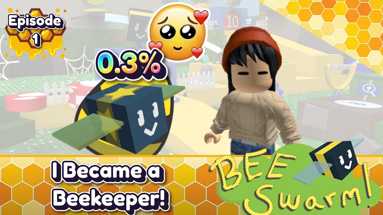I became a Beekeeper! | Roblox Bee Swarm Simulator | Episode 1 - YouTube