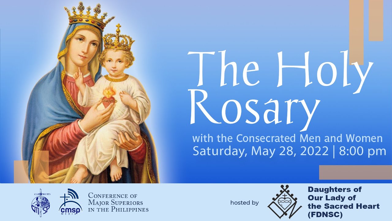 Holy Rosary W The Consecrated Daughters Of Our Lady Of The Sacred Heart Fdnsc Youtube
