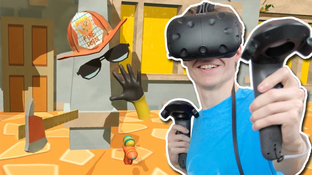 FIREFIGHTING SIMULATOR IN VIRTUAL REALITY! | Paperville Panic VR (HTC ...
