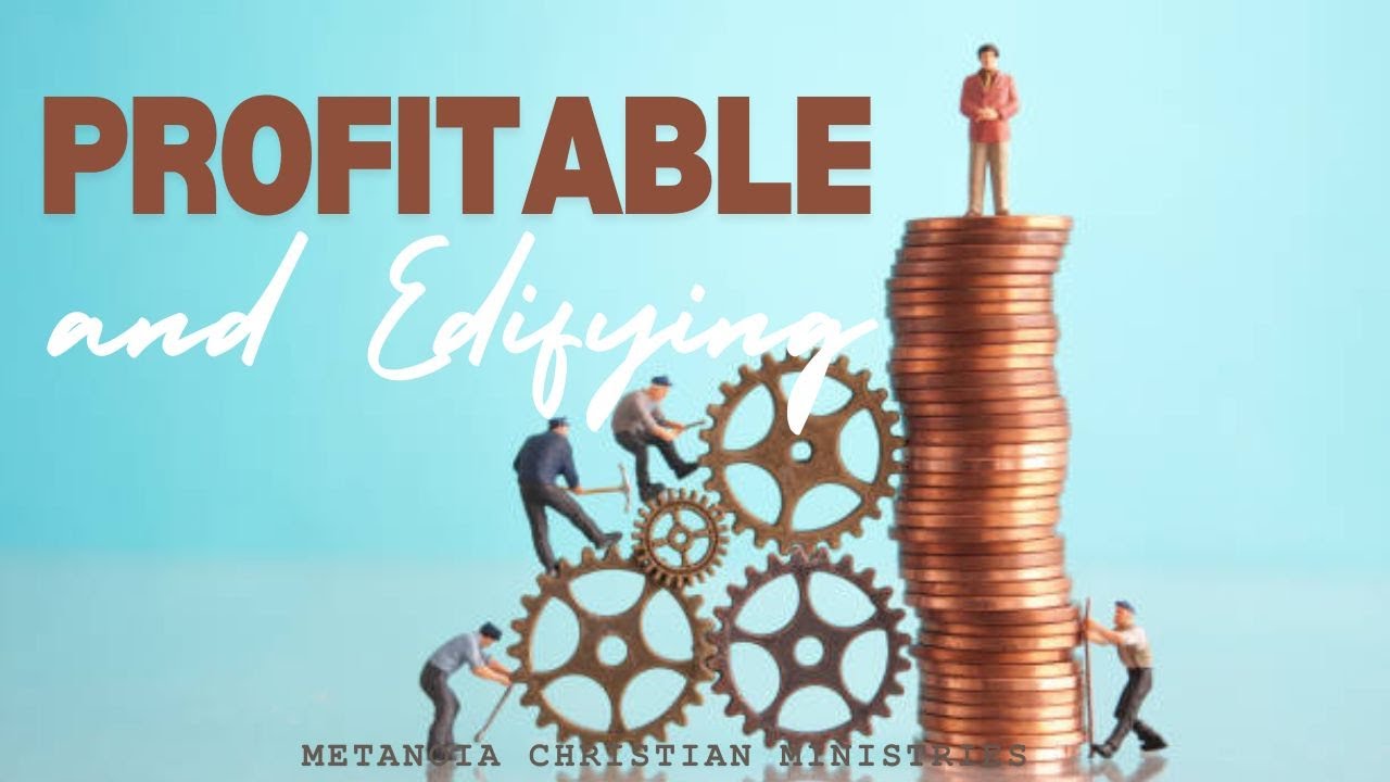 Profitable and Edifying by Brother Ron - English Tagalog Bible Study ...