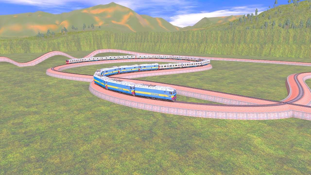 This Train Has Passed the Challenge on the Complicated Messy Spiral ...