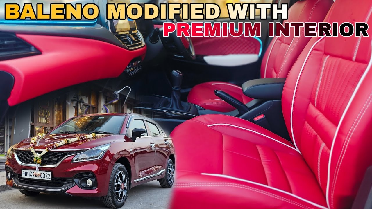 BALENO SIGMA RED UPGRADED WITH LUXURY WINE INTERIOR & MUCH MORE ...