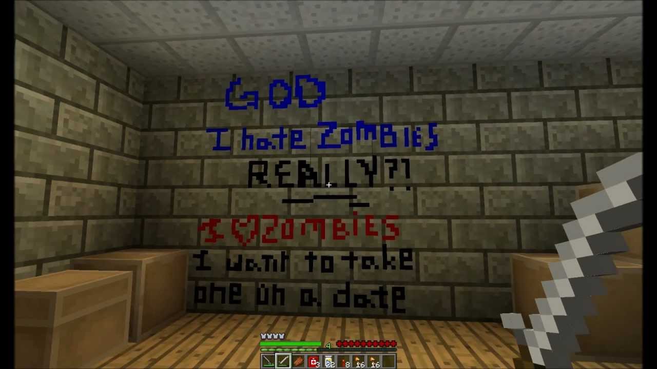 SAB Minecraft plays Mine4Dead part 2.1 - YouTube