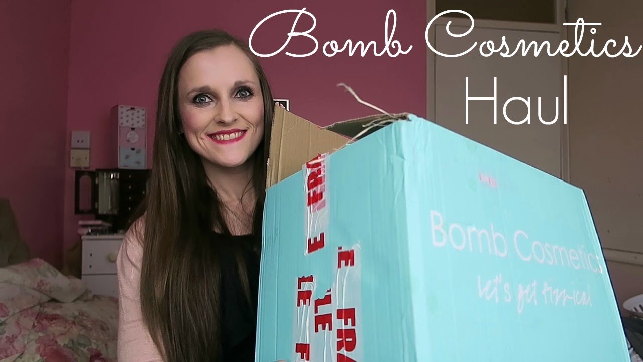 Massive Bomb Cosmetics Haul - YouTube