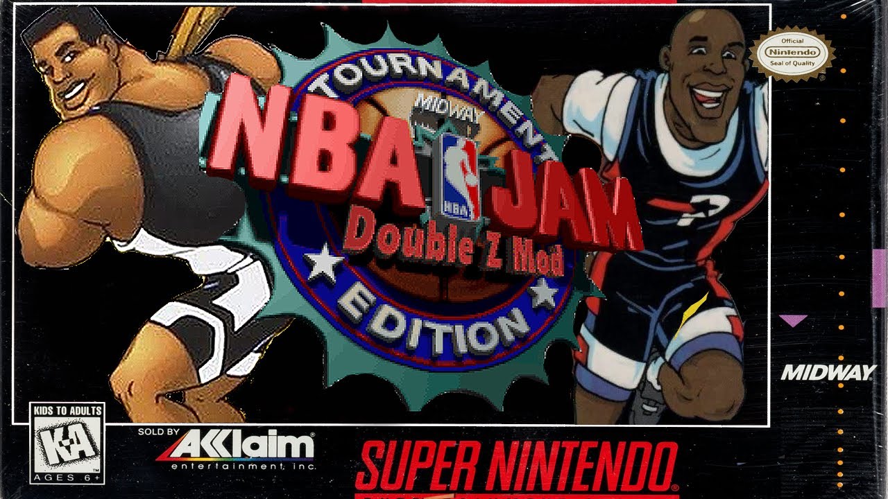 NBA Jam TE - Double Z Mod SNES Playthrough with ProStars (1080p/60fps ...