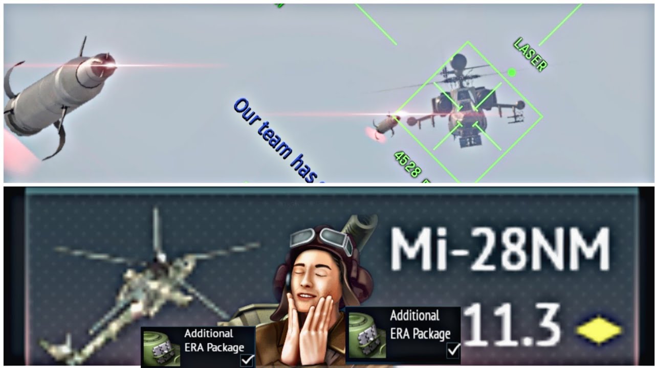 THAT HELICOPTER HAS ERA ARMOR... - YouTube