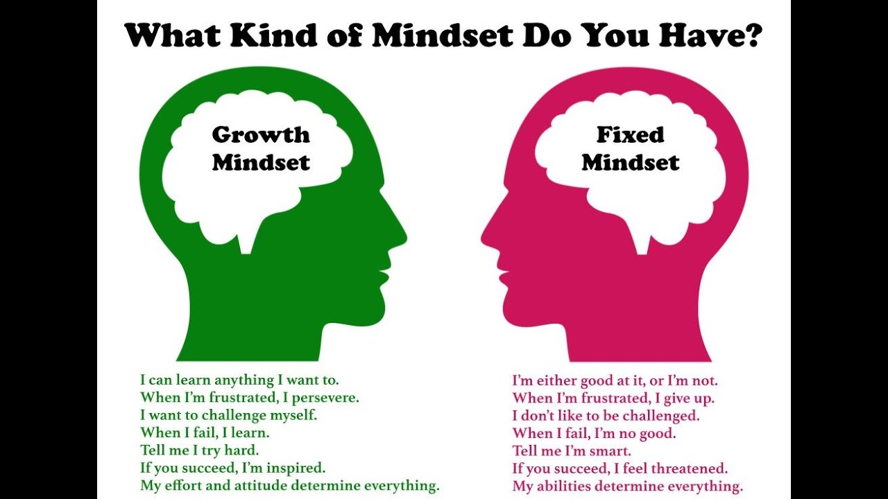Fixed mindset vs Growth mindset- InfoGraphics UAE - YouTube