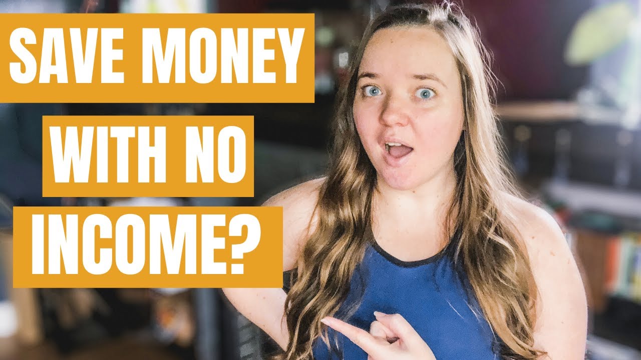 HOW TO SAVE MONEY WITH NO INCOME // 5 tips on how to make your money ...